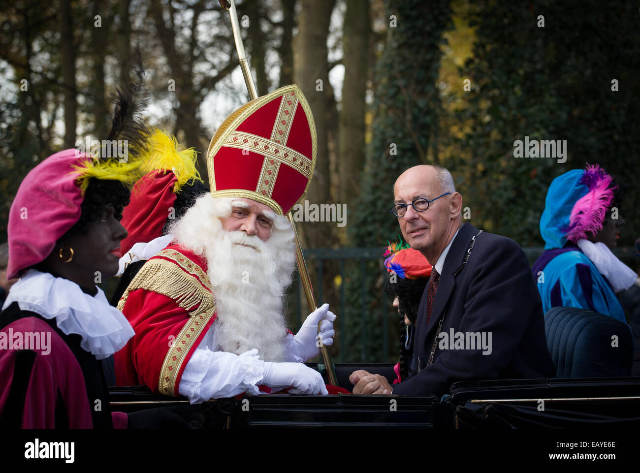 Holland, 21st Nov, 2014. Every year on the 5th of December Saint ...