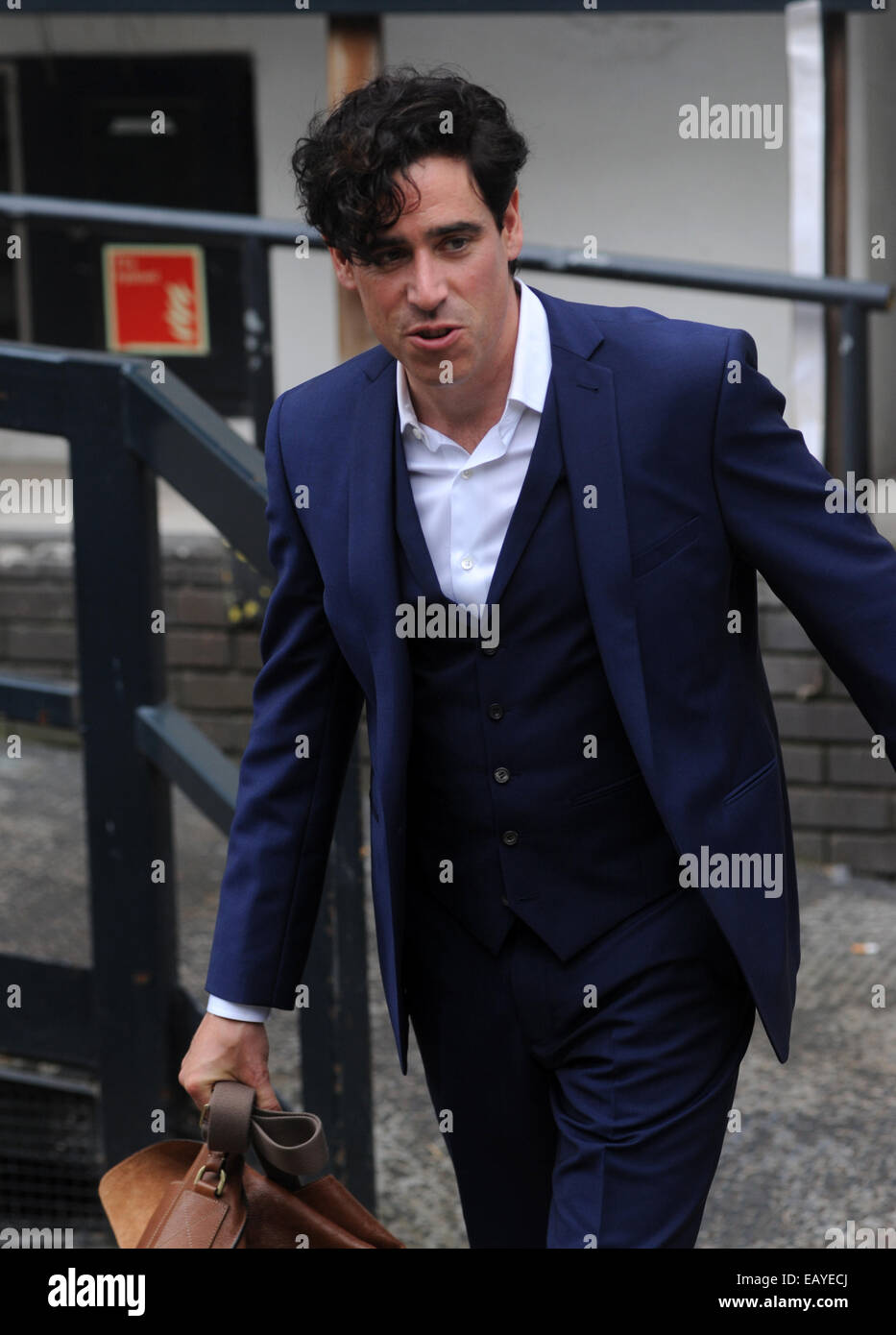 Stephen Mangan pictured at the ITV Studios Featuring: Stephen Mangan ...