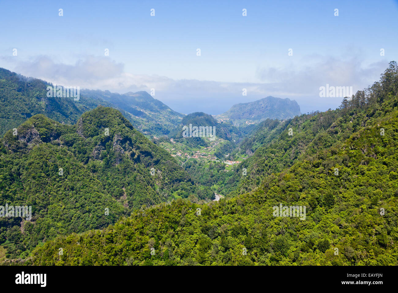 Village viewpoint on madeira island hi-res stock photography and images ...