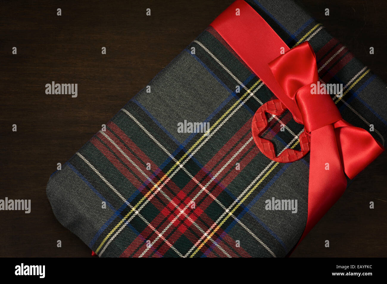 Gift wrapped in ribbon hi-res stock photography and images - Alamy
