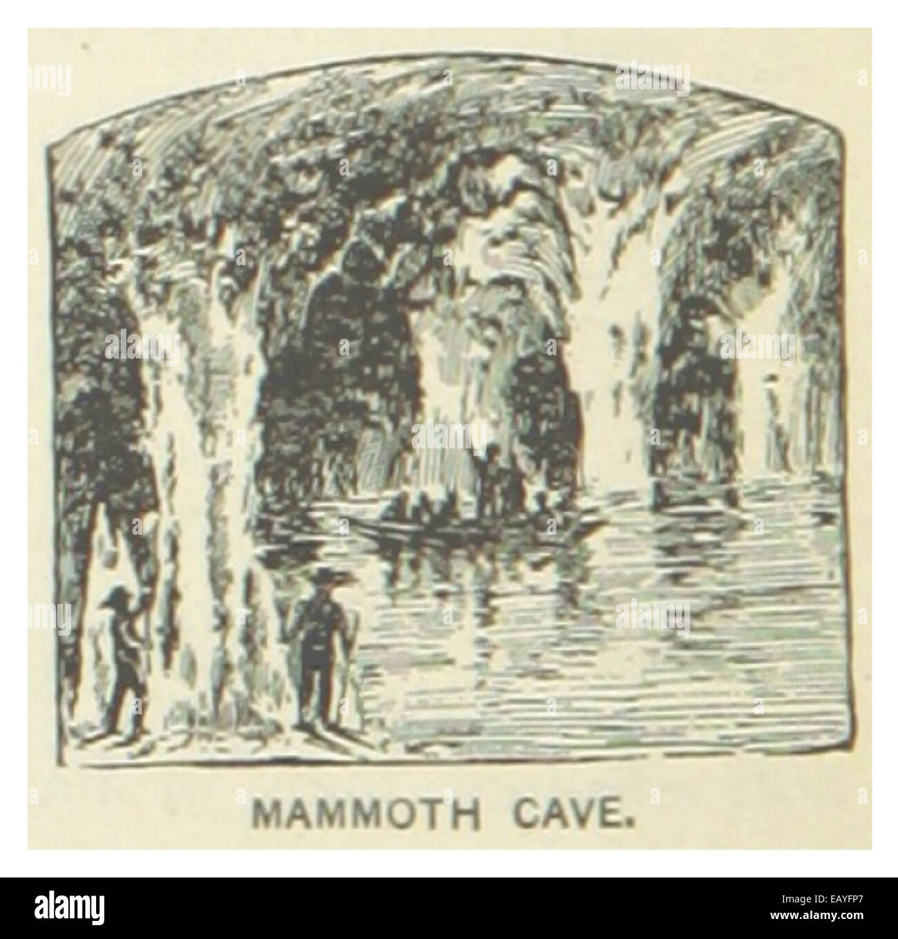 Map of mammoth cave hi-res stock photography and images - Alamy