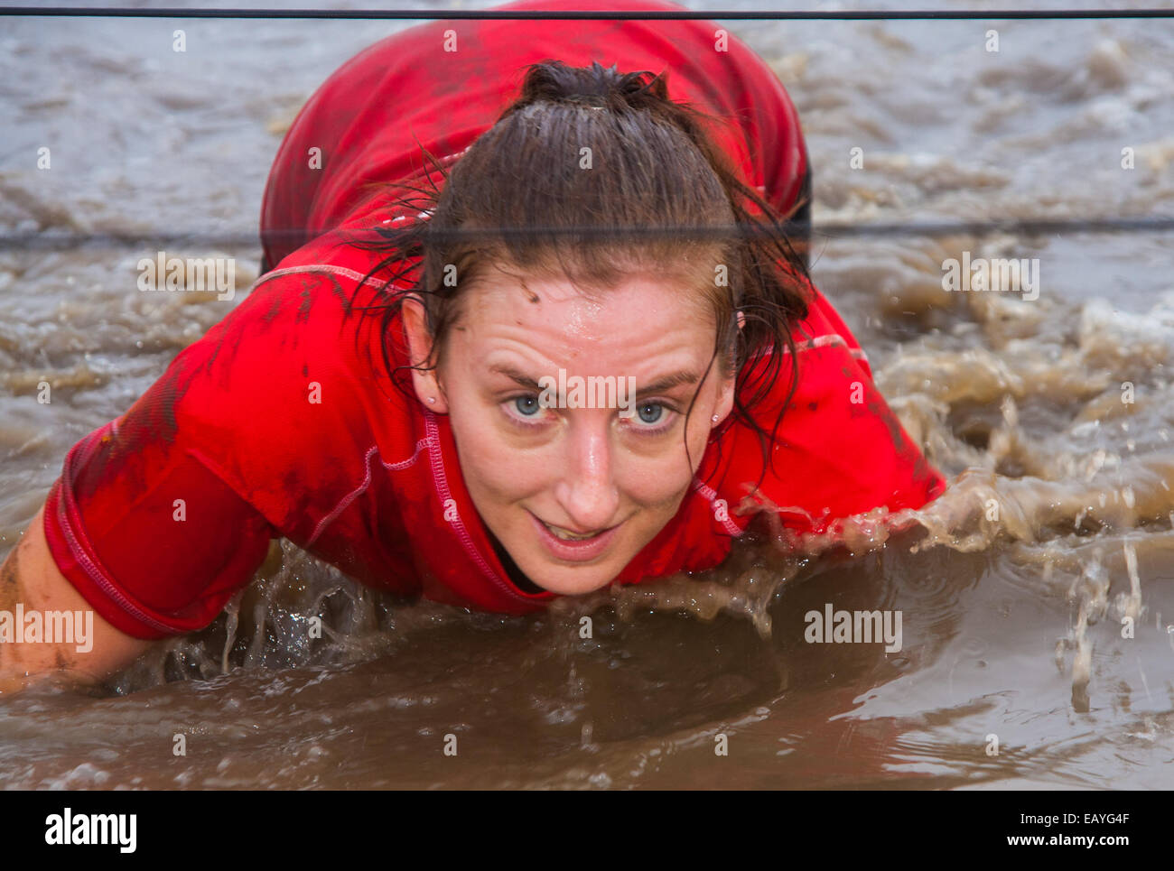 Muddy assault course hi-res stock photography and images - Alamy