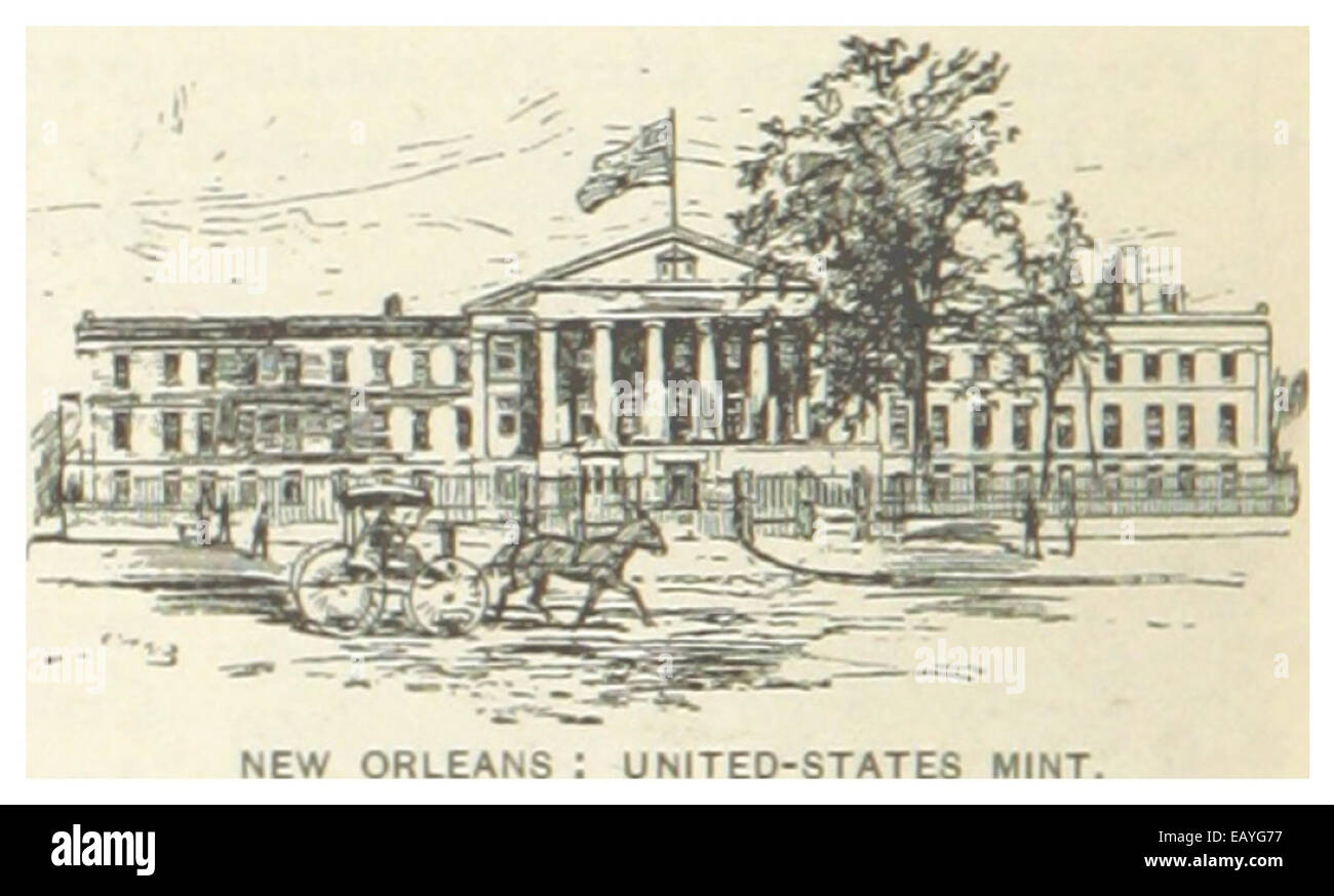 New orleans map vintage hi-res stock photography and images - Alamy