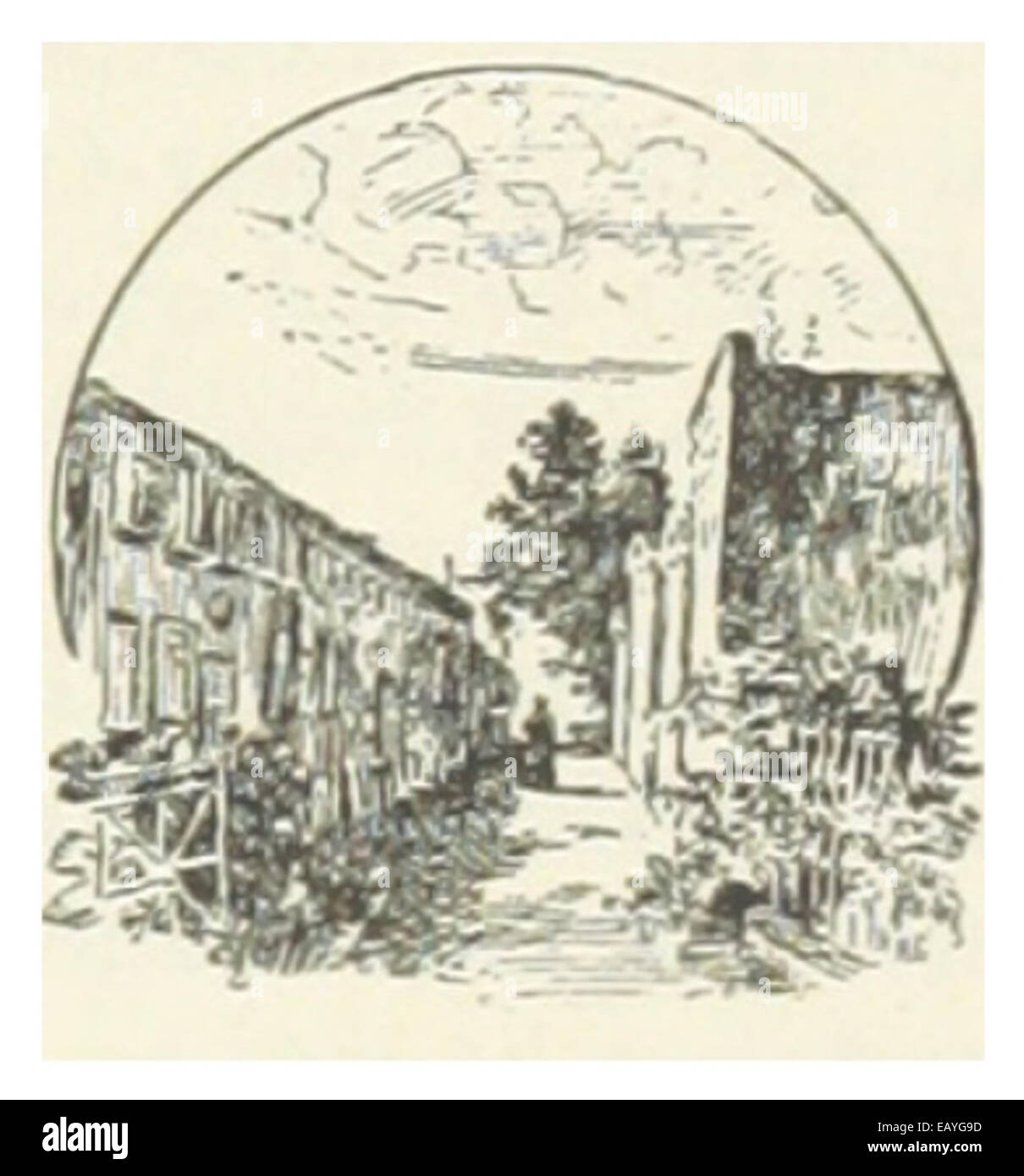 Walk in history Cut Out Stock Images & Pictures - Alamy