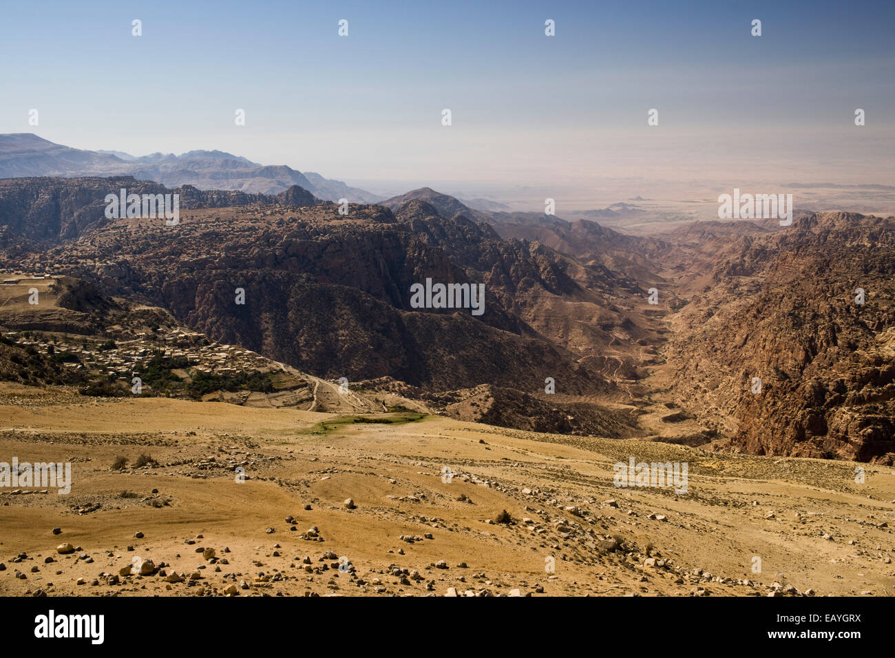 Wadi Dana, Dana Nature Reserve, Jordan, Middle East Stock Photo - Alamy