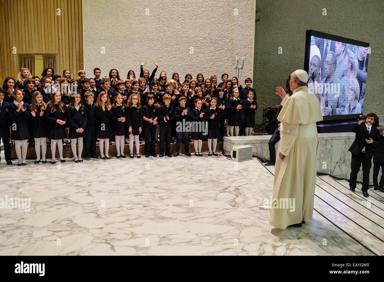 Sala nervi vaticano hi-res stock photography and images - Alamy