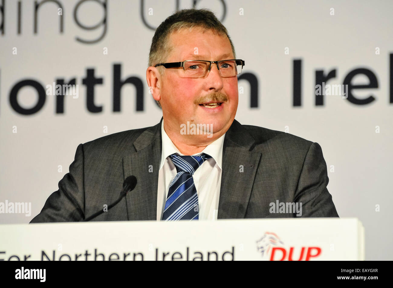 Belfast, Northern Ireland. 22nd Nov, 2014. Sammy Wilson MP (South ...