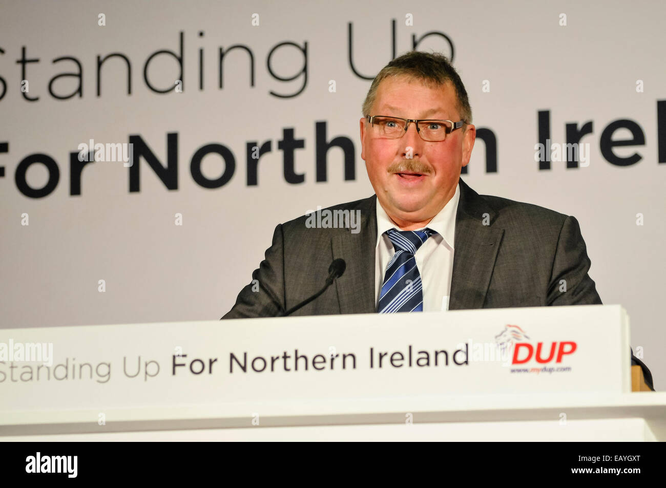Belfast, Northern Ireland. 22nd Nov, 2014. Sammy Wilson MP (South ...