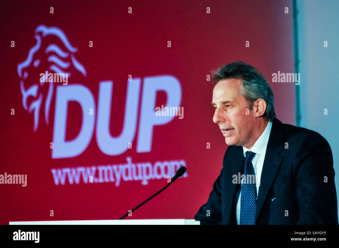 Belfast, Northern Ireland. 22nd Nov, 2014. MP for North Antrim, Ian ...