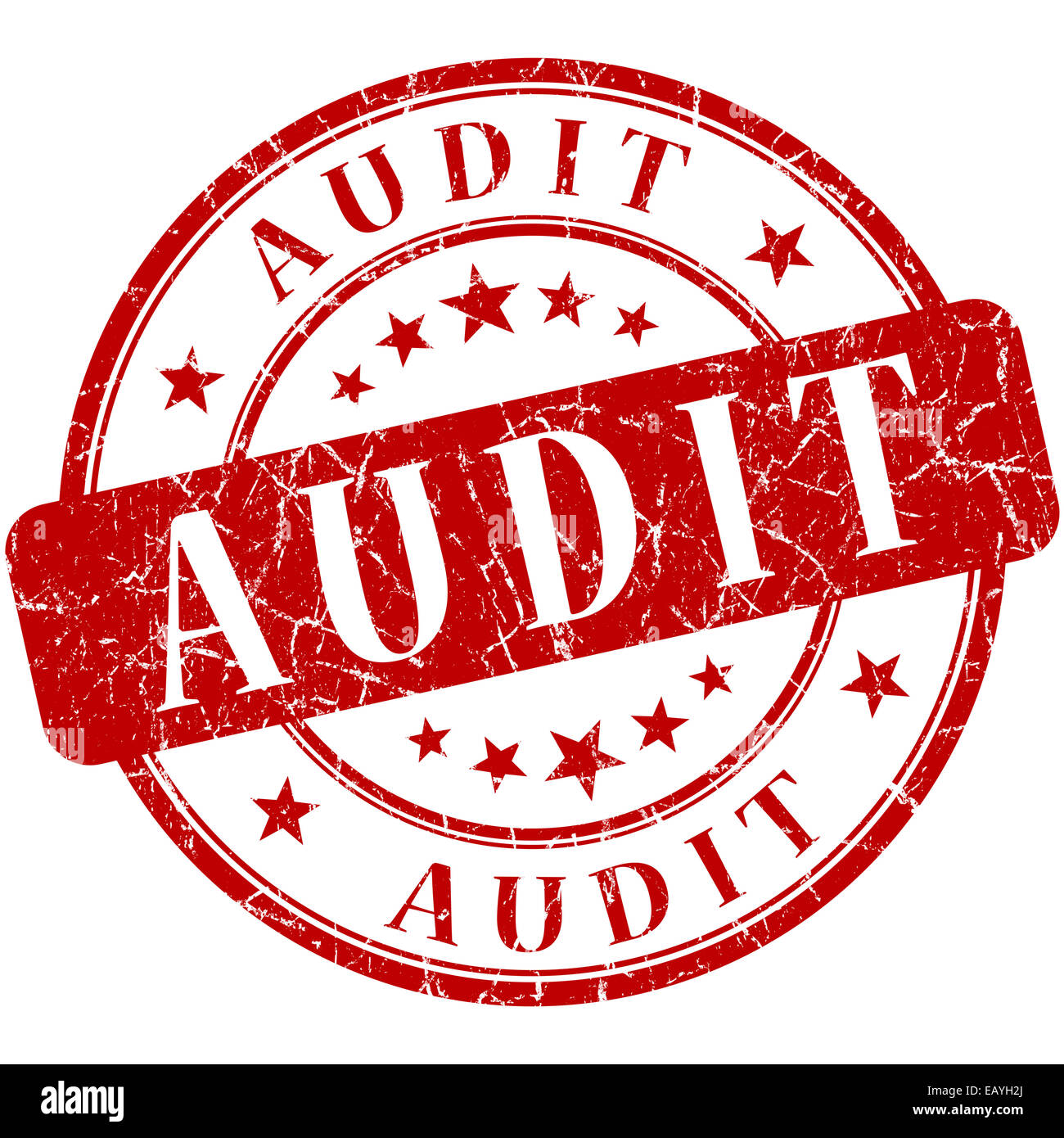 Audit Red stamp Stock Photo - Alamy