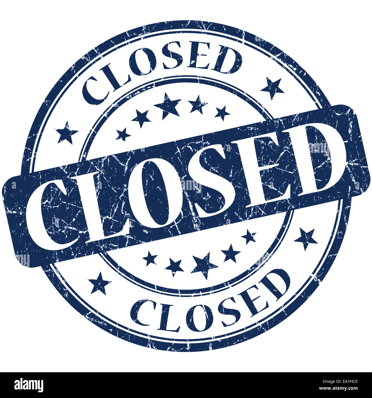 Closing down stamp hi-res stock photography and images - Alamy