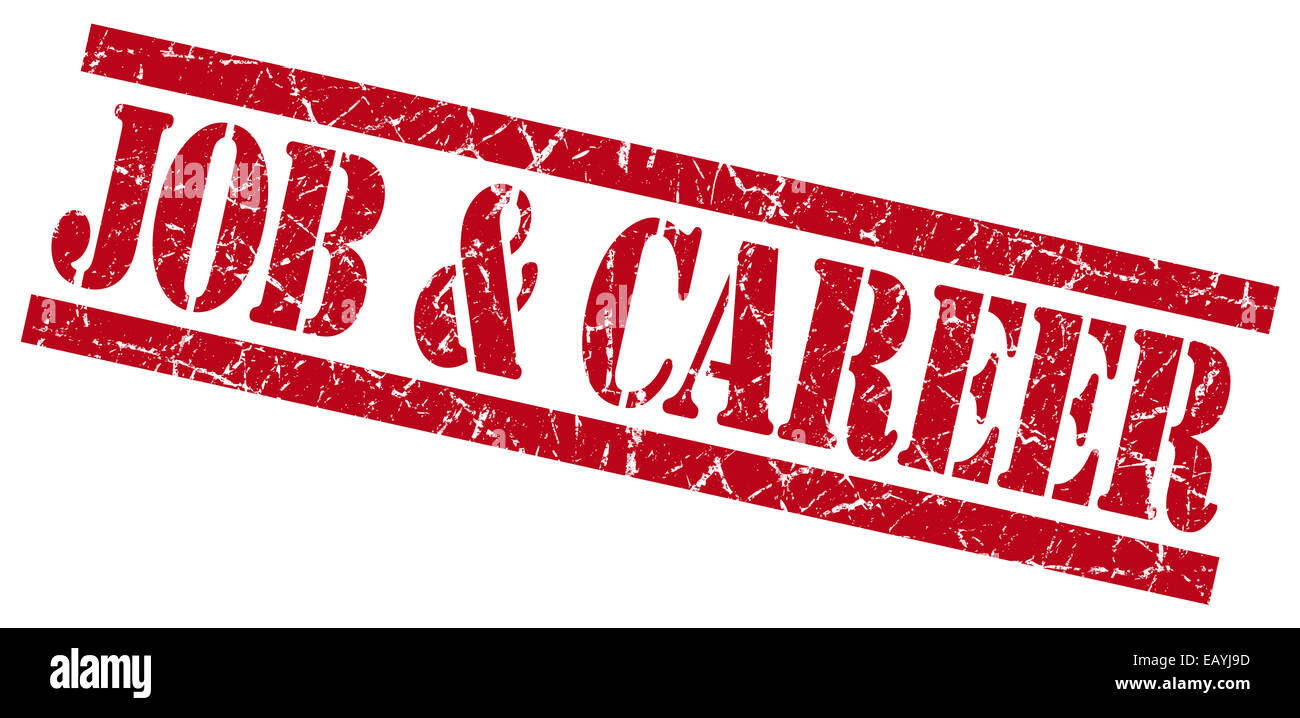 Job career stamp square hi-res stock photography and images - Alamy