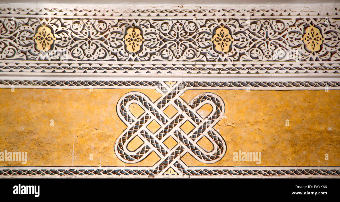 Arabic ornament from Marrakesh, Morocco Stock Photo - Alamy