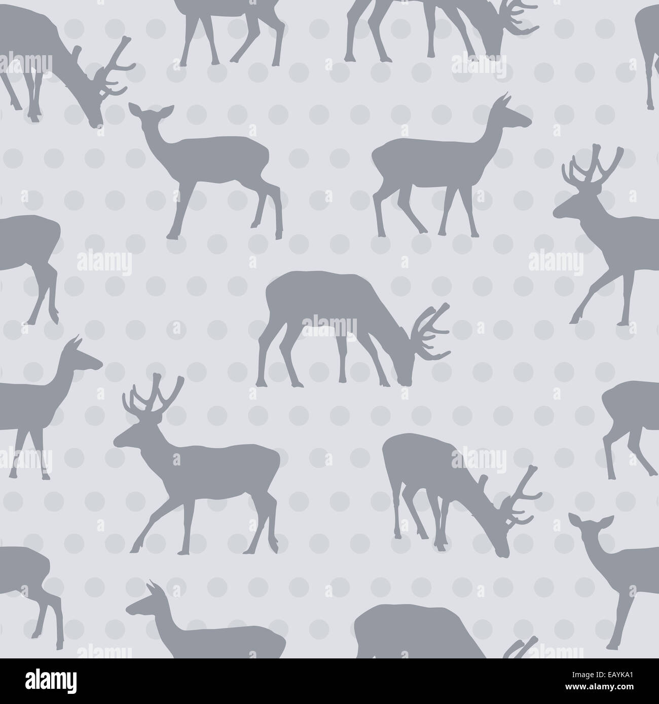 Deer pattern hi-res stock photography and images - Alamy