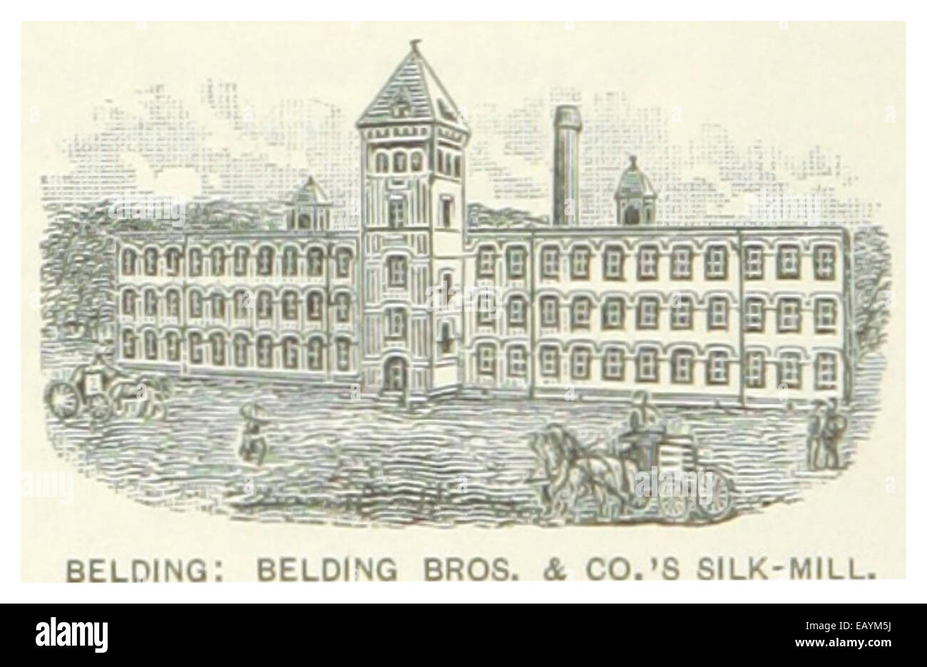 Textile mill 1800s hi-res stock photography and images - Alamy