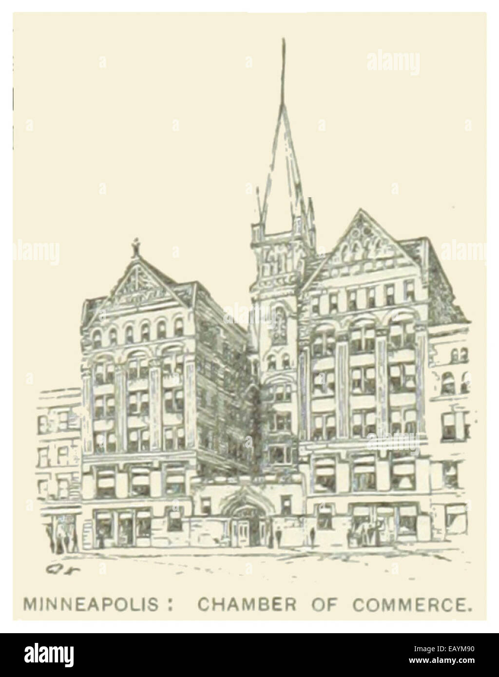 Minneapolis buildings Cut Out Stock Images & Pictures - Alamy