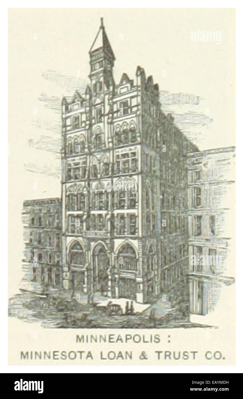 This 1891 document provides a detailed record of the Minnesota Loan ...