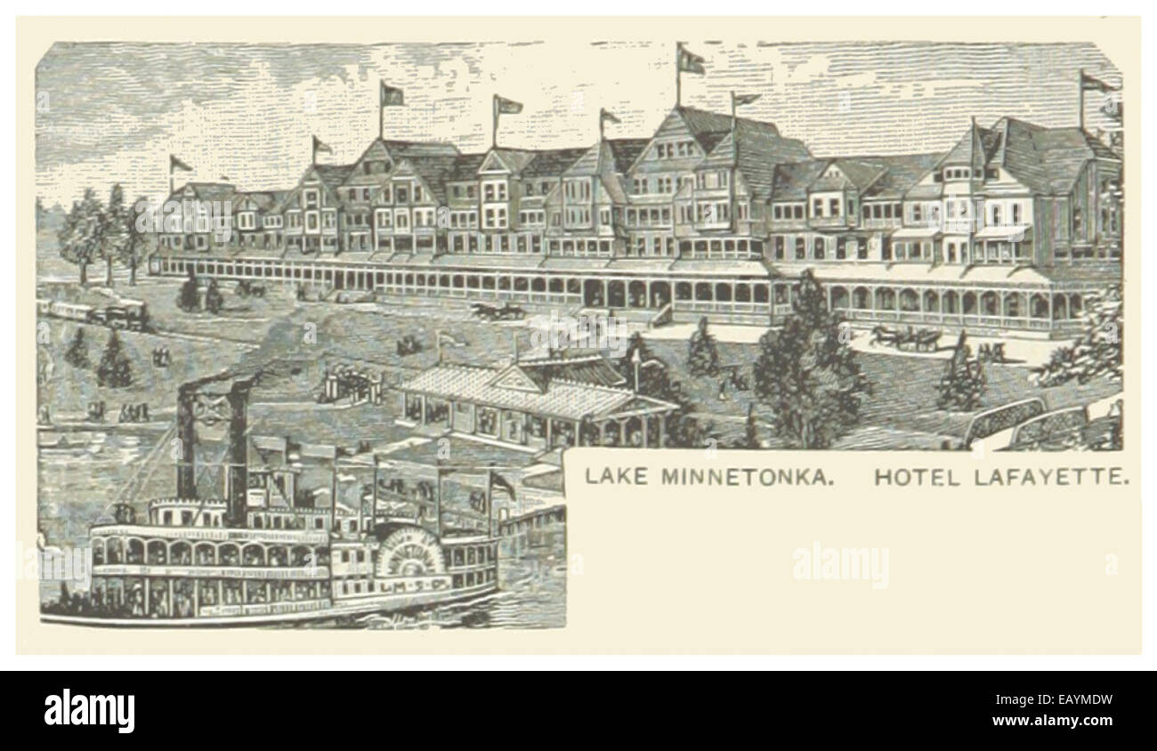 Map of minnetonka hi-res stock photography and images - Alamy