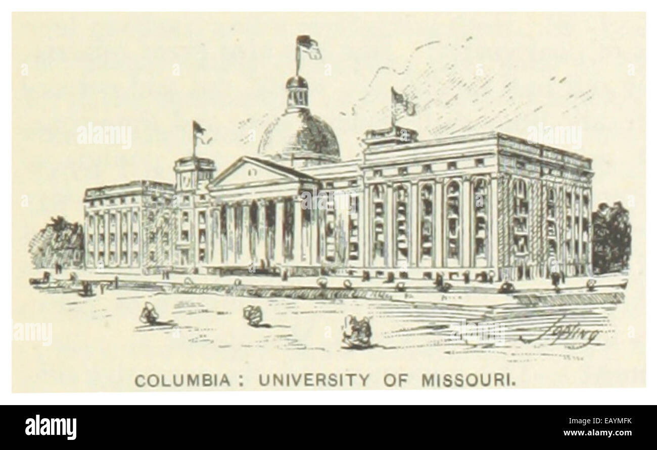 This 1891 illustration provides a detailed view of the University of ...