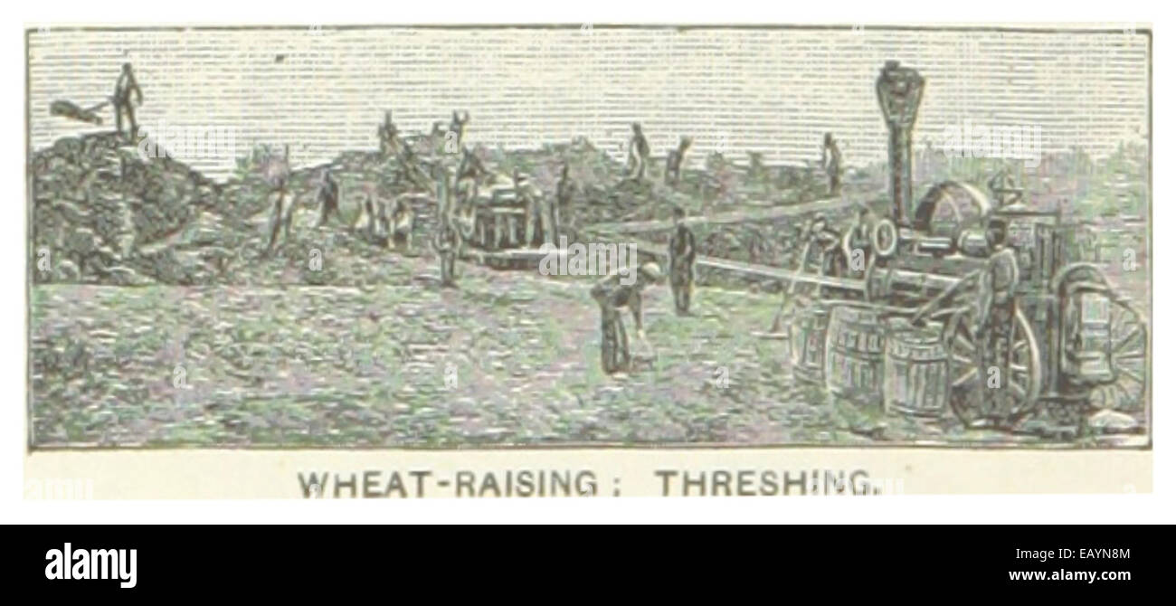 Threshing historic hi-res stock photography and images - Alamy