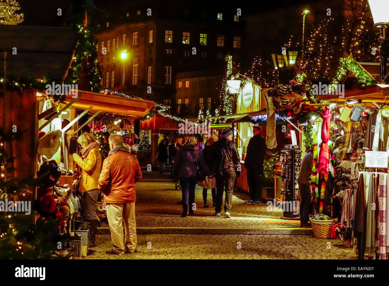Denmark christmas market hi-res stock photography and images - Alamy