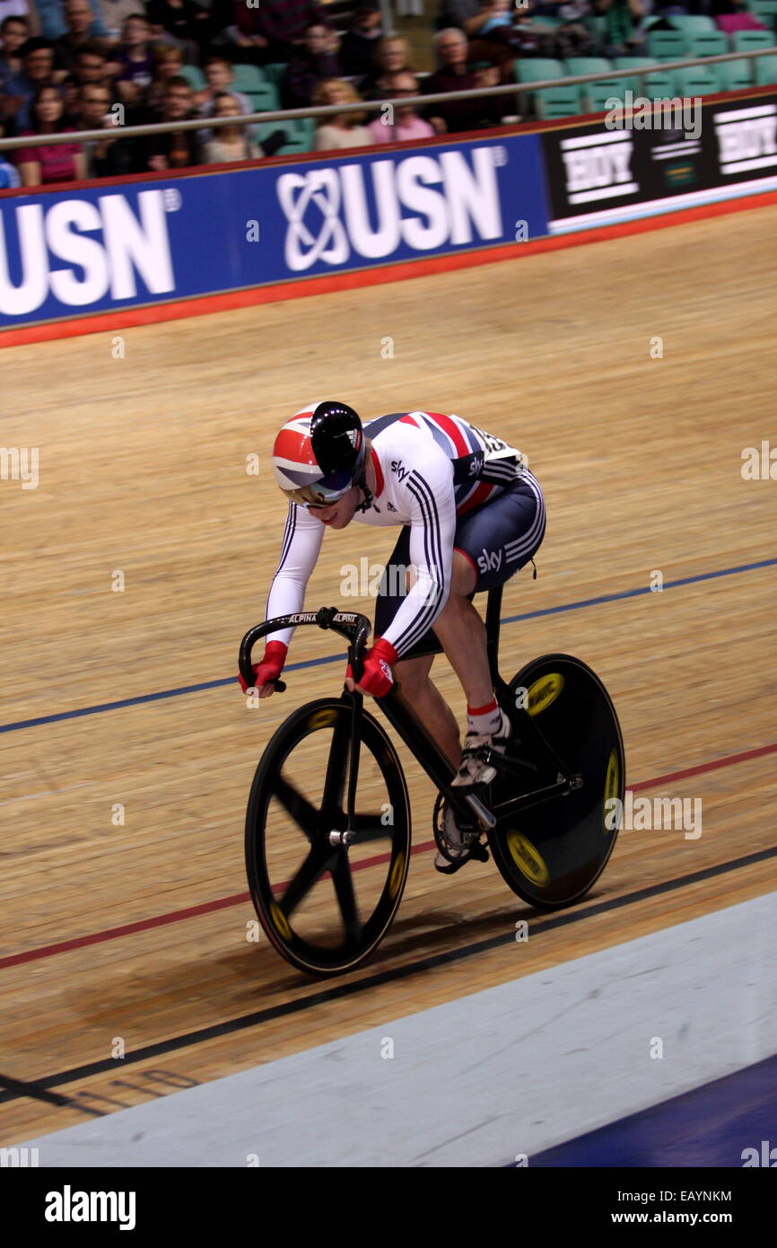 Manchester, UK. 22nd Nov, 2014. Revolution Series Track Cycling Round 2 ...
