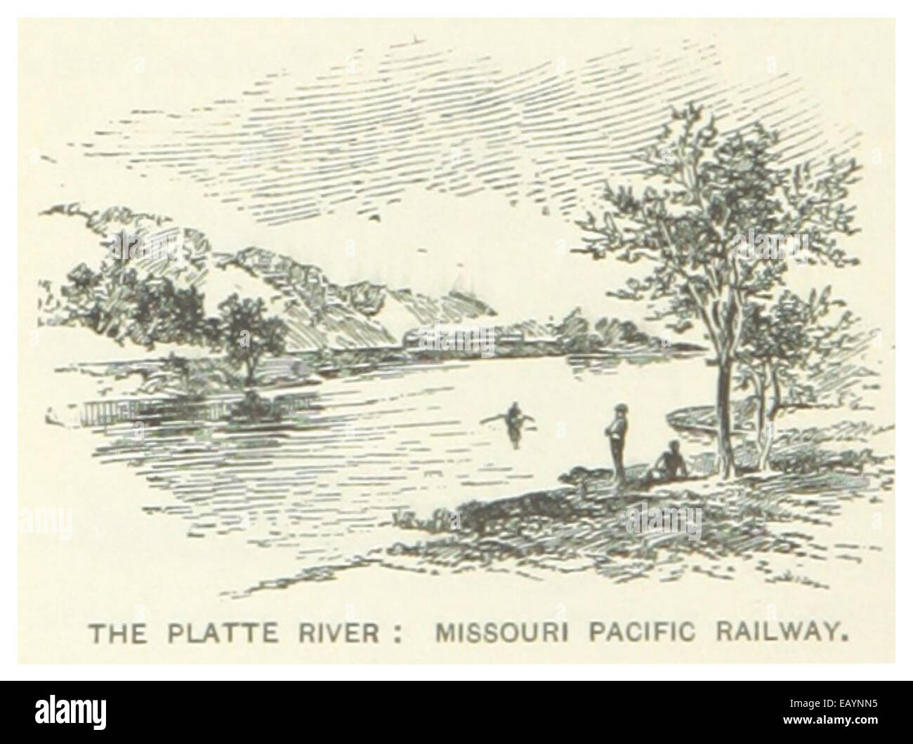 Map of platte river hi-res stock photography and images - Alamy