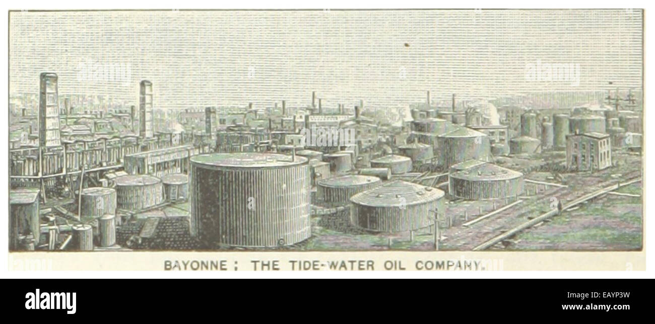 Map of bayonne hi-res stock photography and images - Alamy