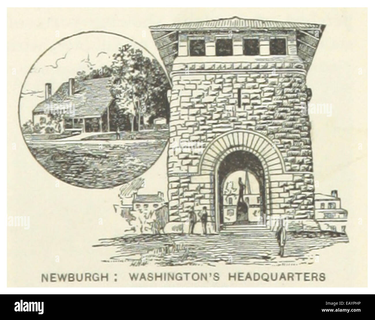 Map of newburgh hi-res stock photography and images - Alamy