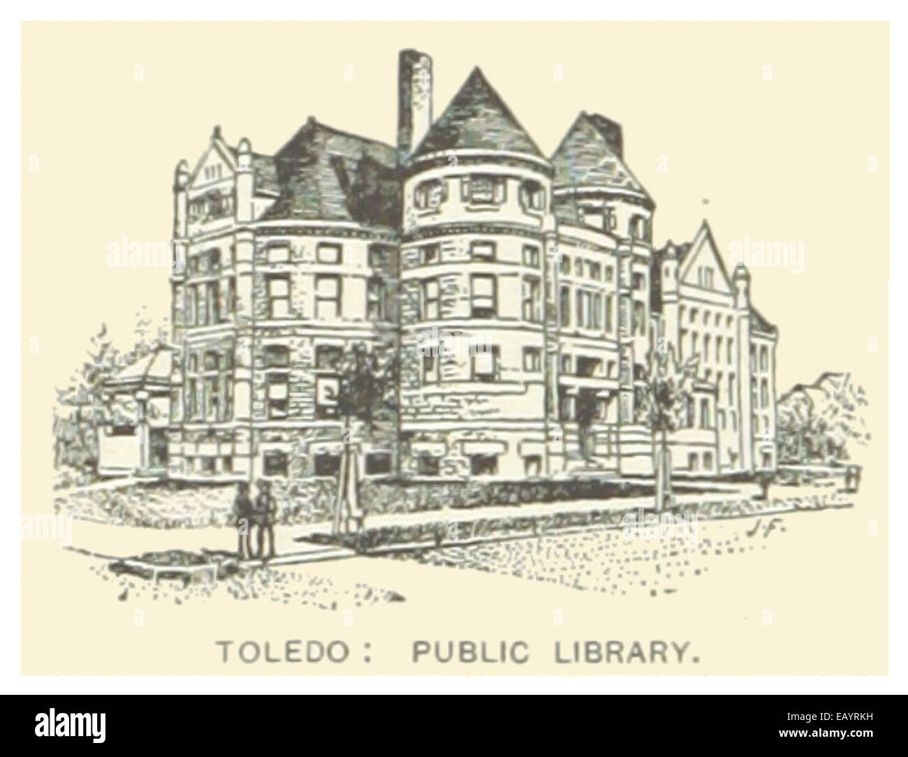 Map of toledo Cut Out Stock Images & Pictures - Alamy