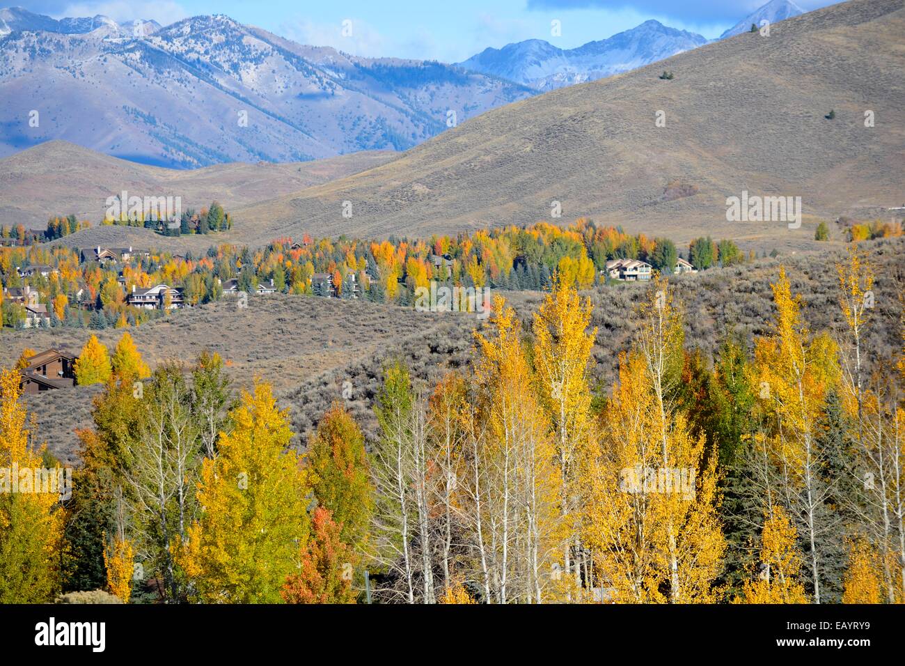 Sun Vally Idaho Stock Photo - Alamy