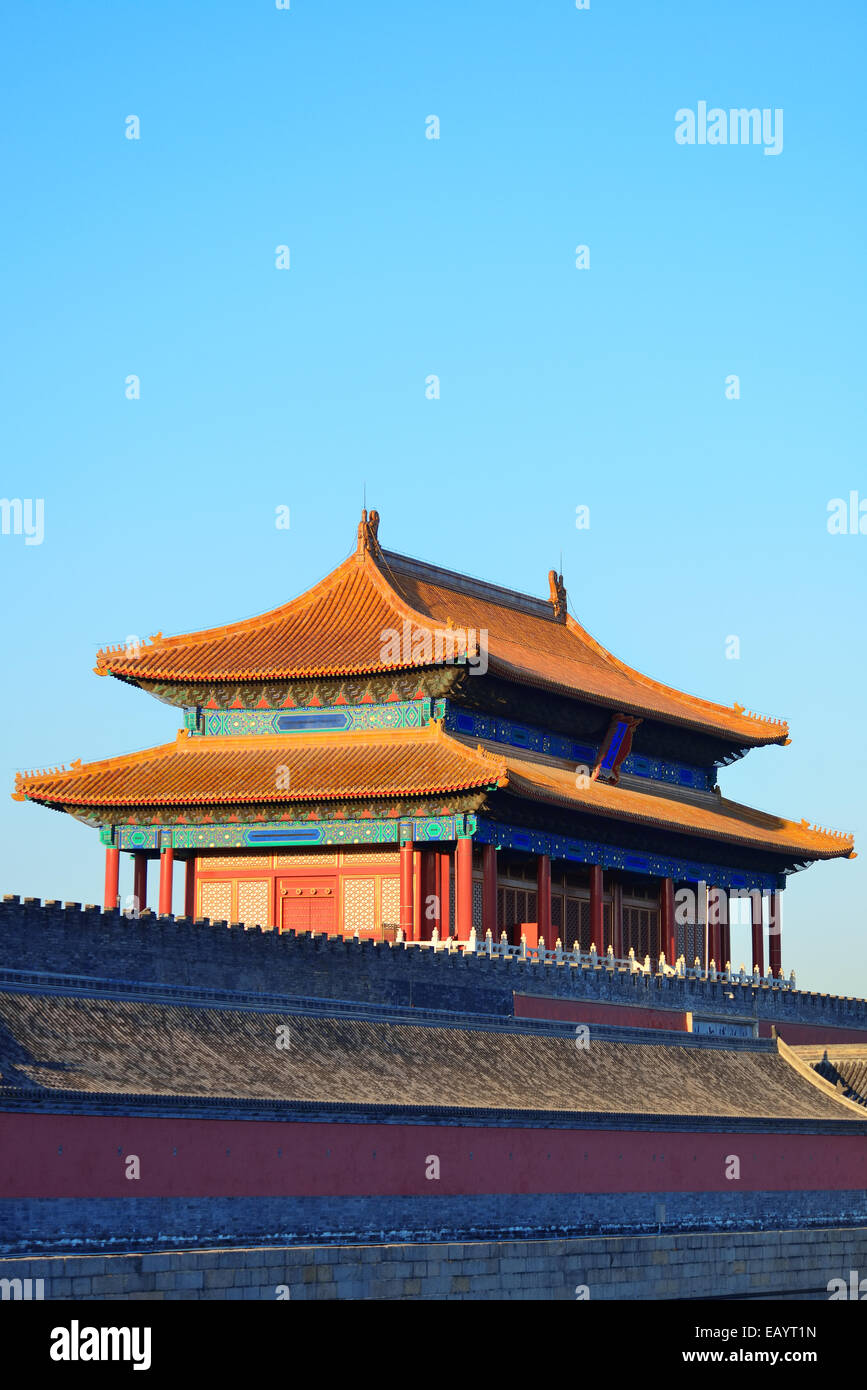 Imperial Palace in the morning in Beijing Stock Photo - Alamy