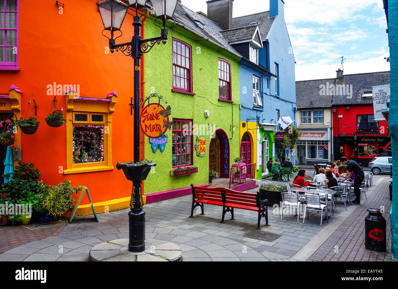 A street scene in Kinsale, Ireland Stock Photo - Alamy