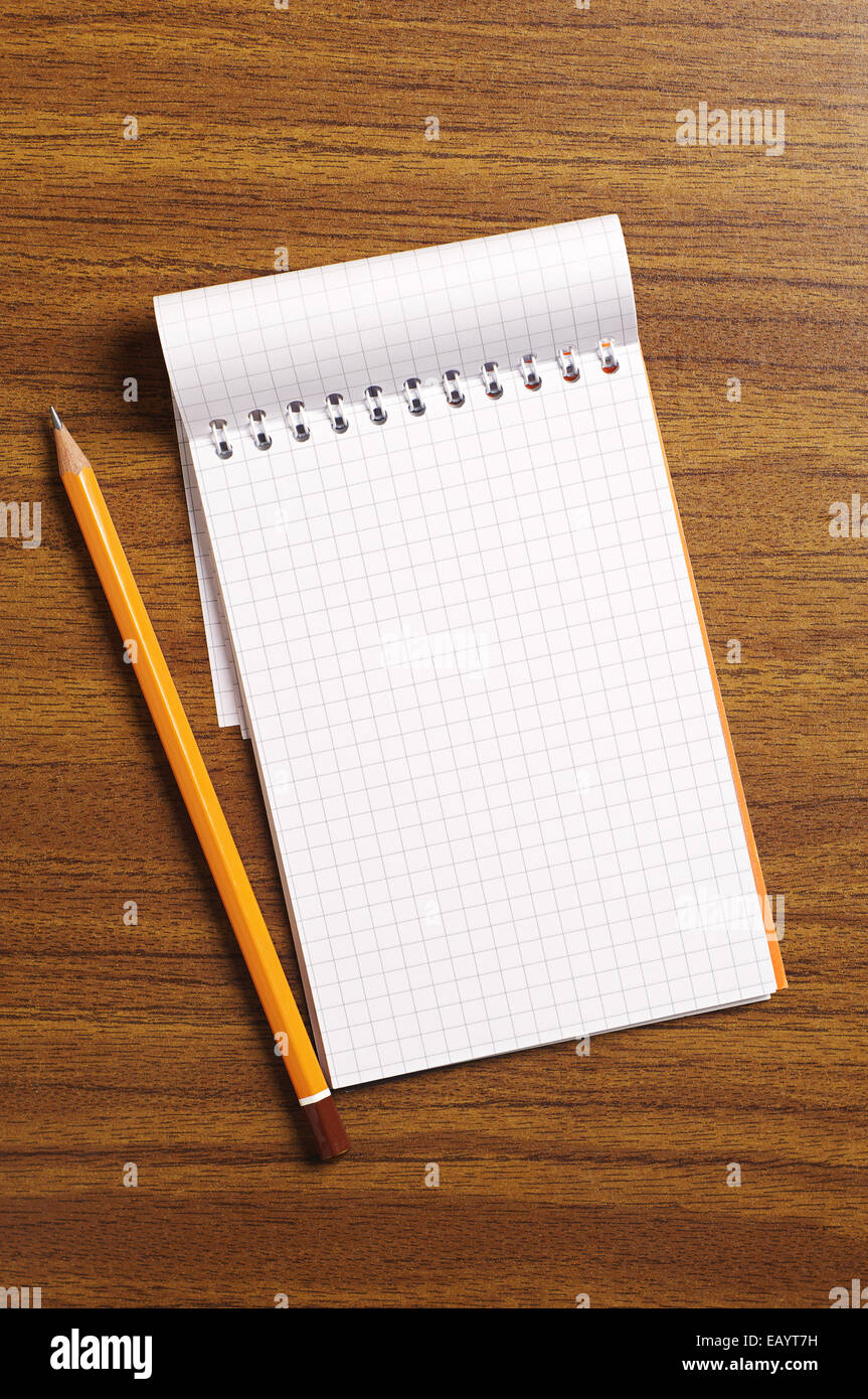 Notebook desk hi-res stock photography and images - Alamy