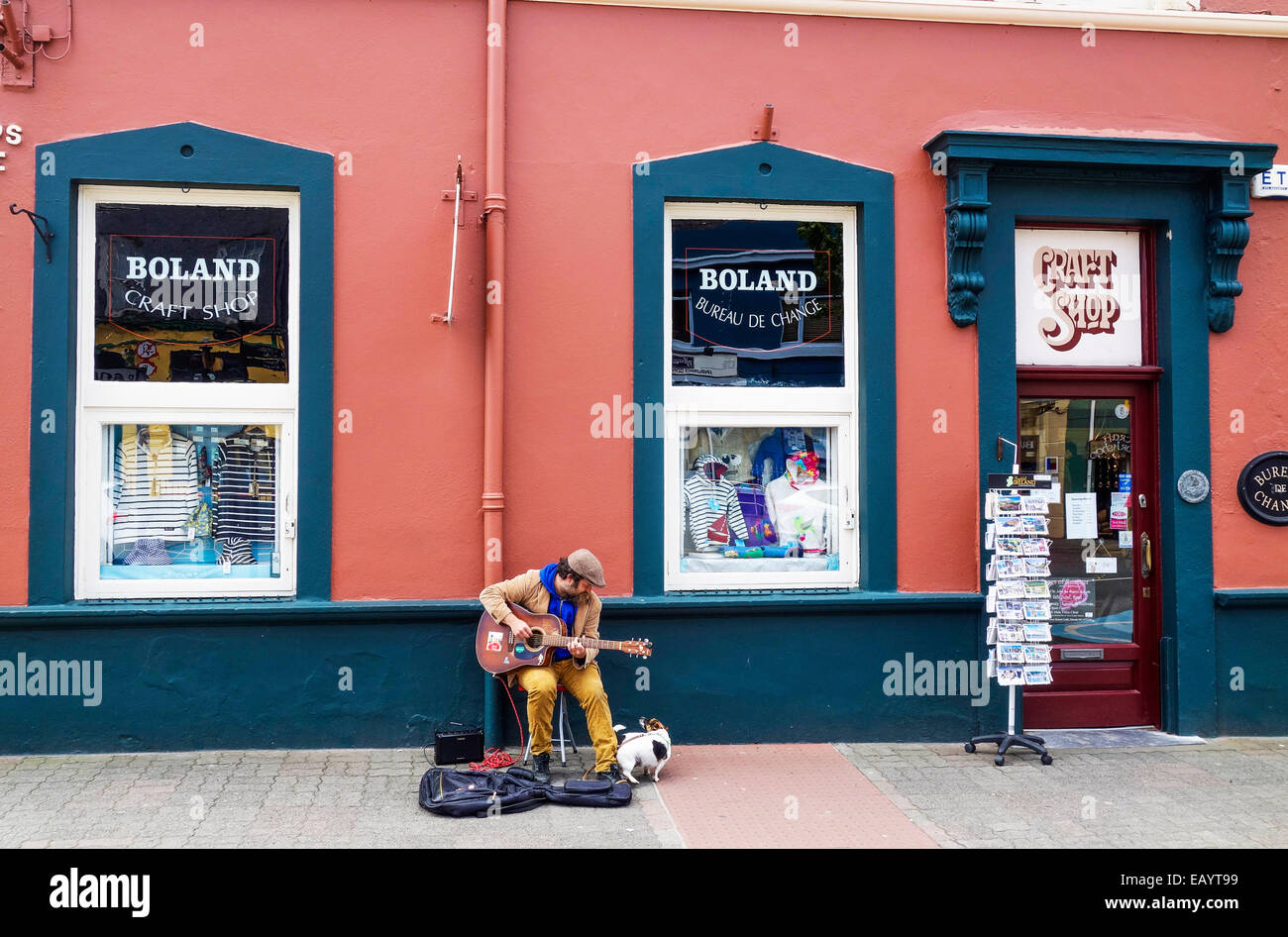 Busker With Dog High Resolution Stock Photography and Images - Alamy