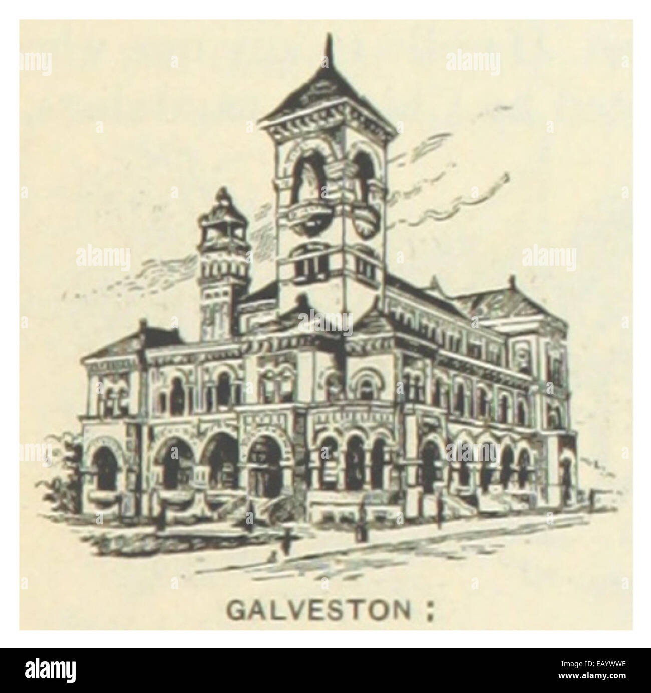 Map of post texas hi-res stock photography and images - Alamy