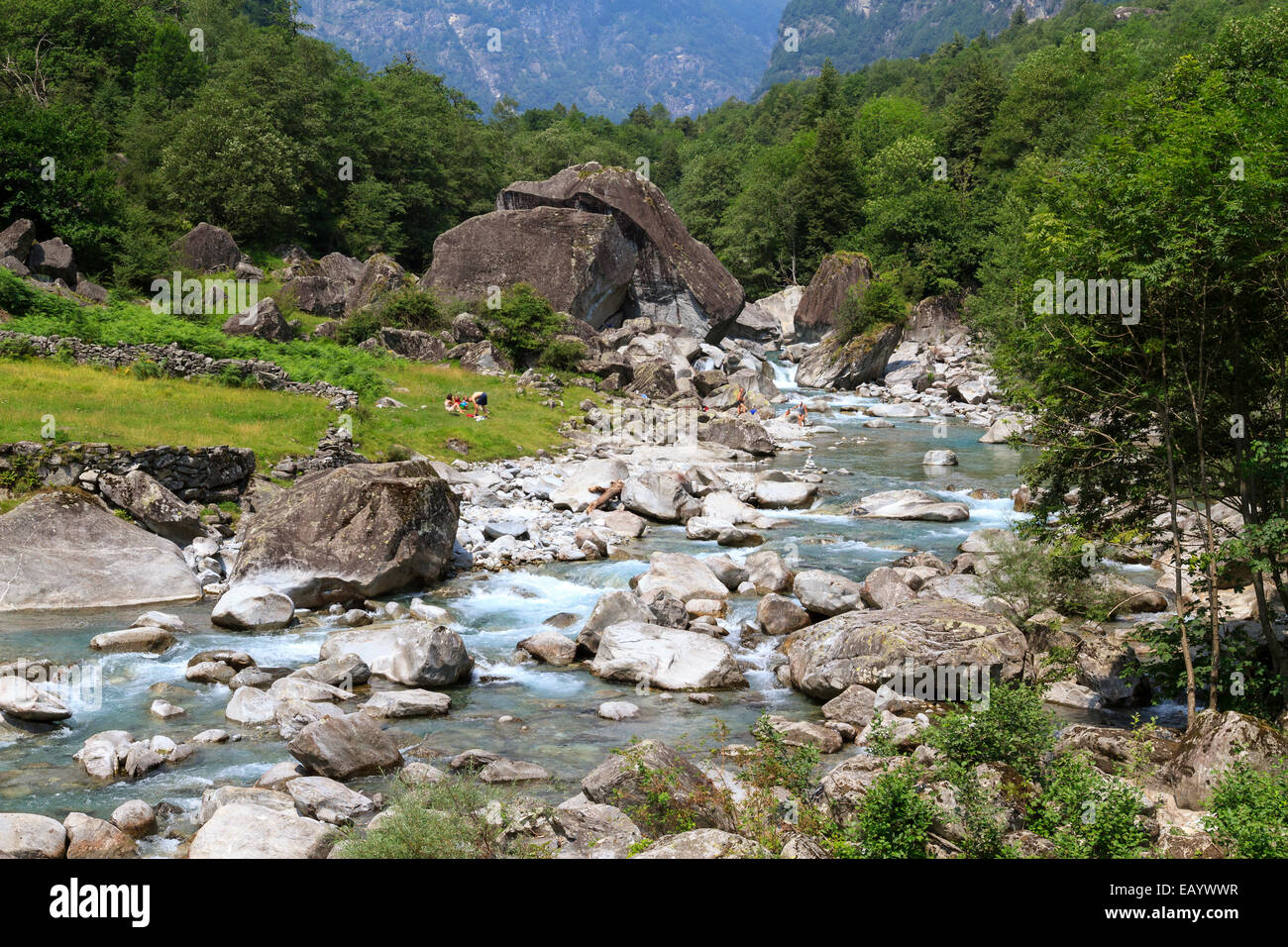 Val Bavona, Ticino, Switzerland Stock Photo - Alamy