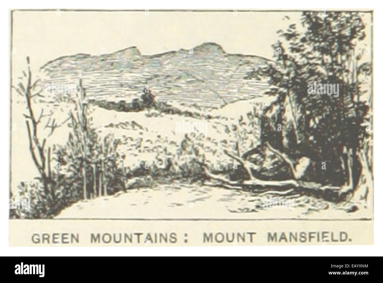 Map of mansfield hi-res stock photography and images - Alamy