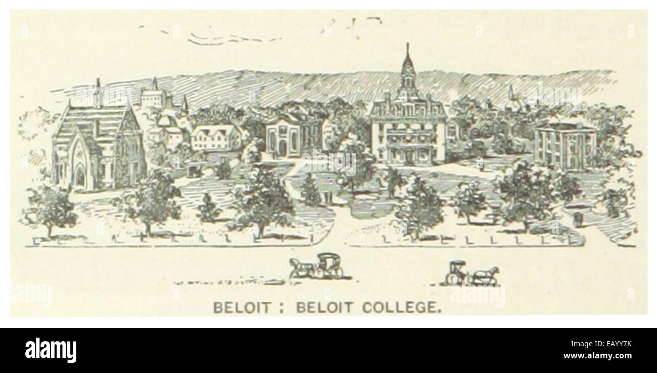 Beloit wisconsin map hi-res stock photography and images - Alamy