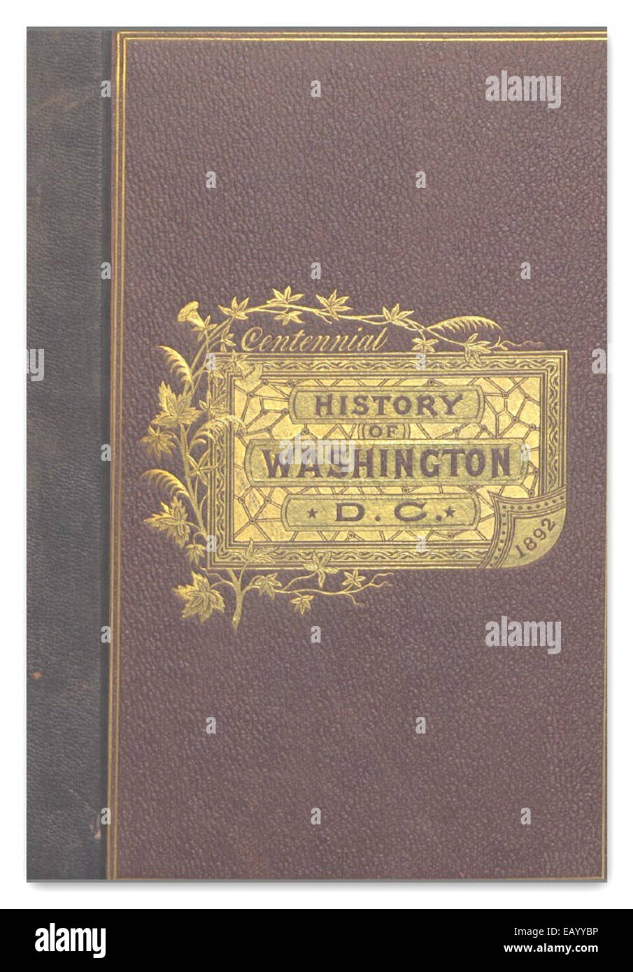 Washington d c vintage map hi-res stock photography and images - Alamy