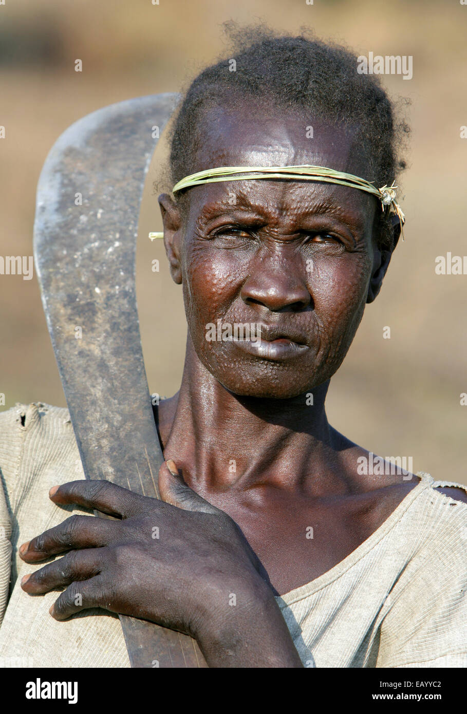 Nuer tribe hi-res stock photography and images - Alamy