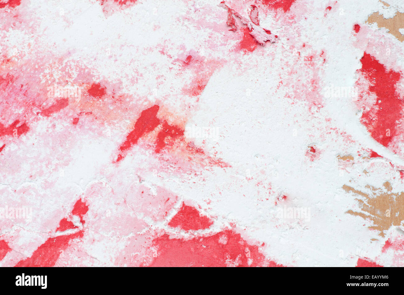 Red and white painted wall texture hi-res stock photography and images ...