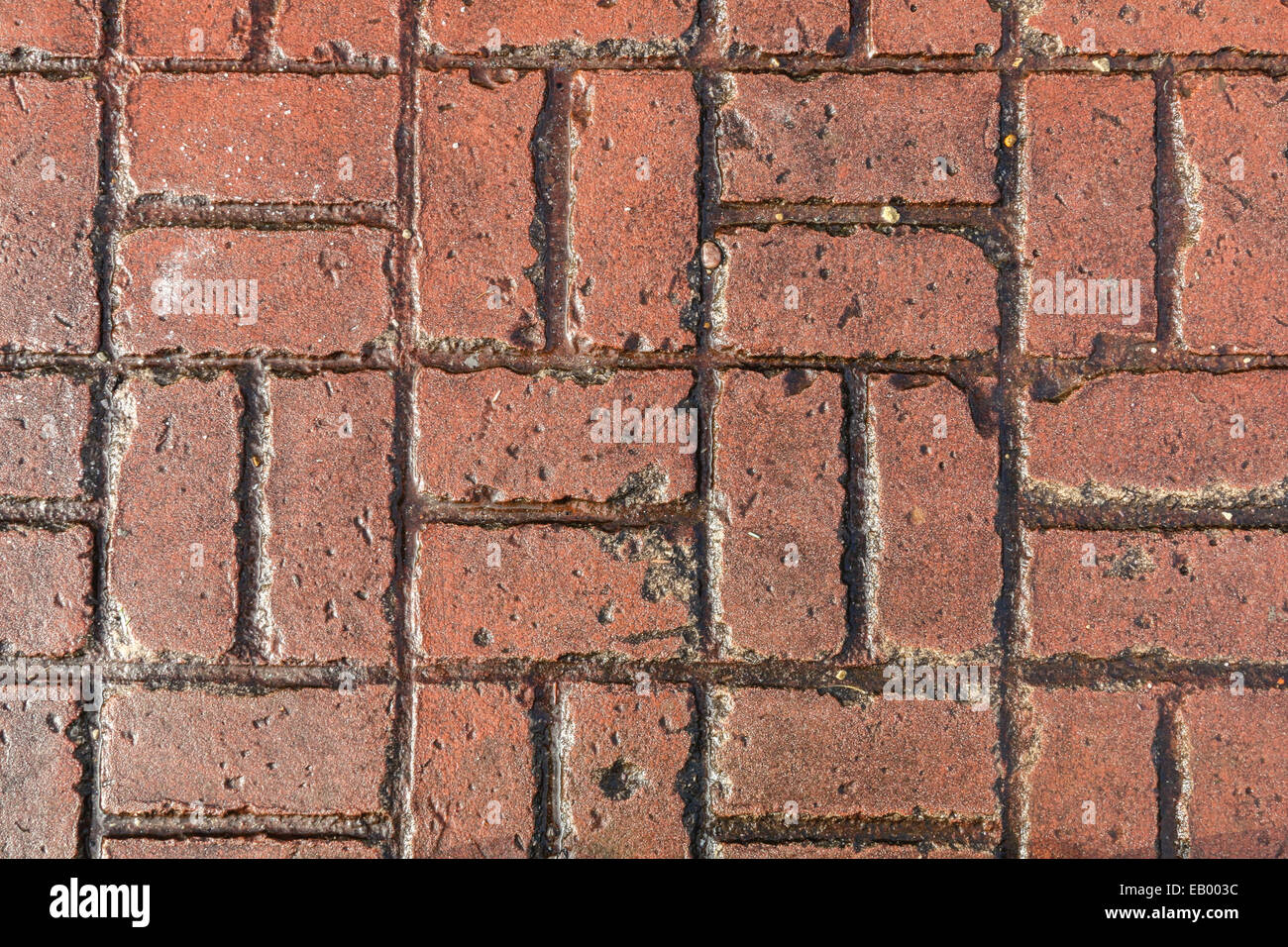 Clay colored brick pattern slab for texture or background Stock Photo ...