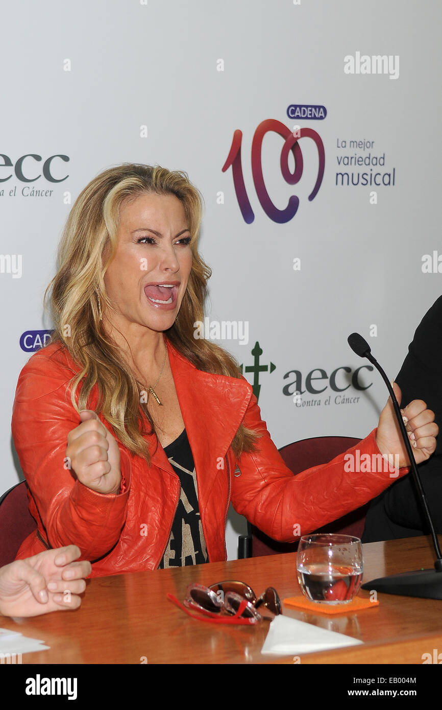 Singer Anastacia presents her new album 'Resurrection' at the ...