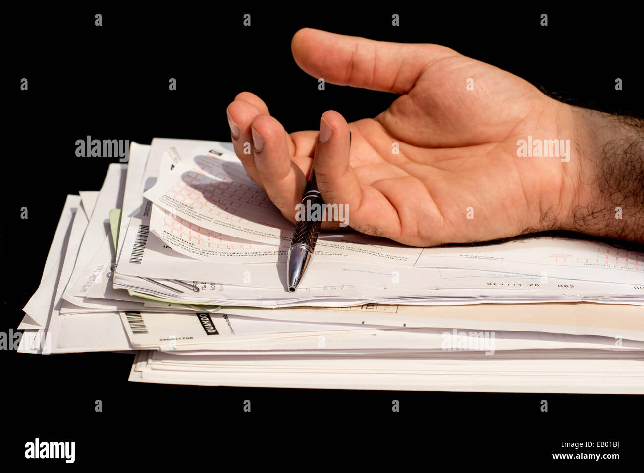 Stack of paperwork hi-res stock photography and images - Alamy