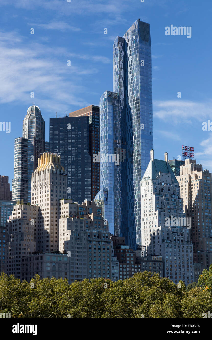 Manhattan Skyline from Central Park, NYC, USA Stock Photo - Alamy