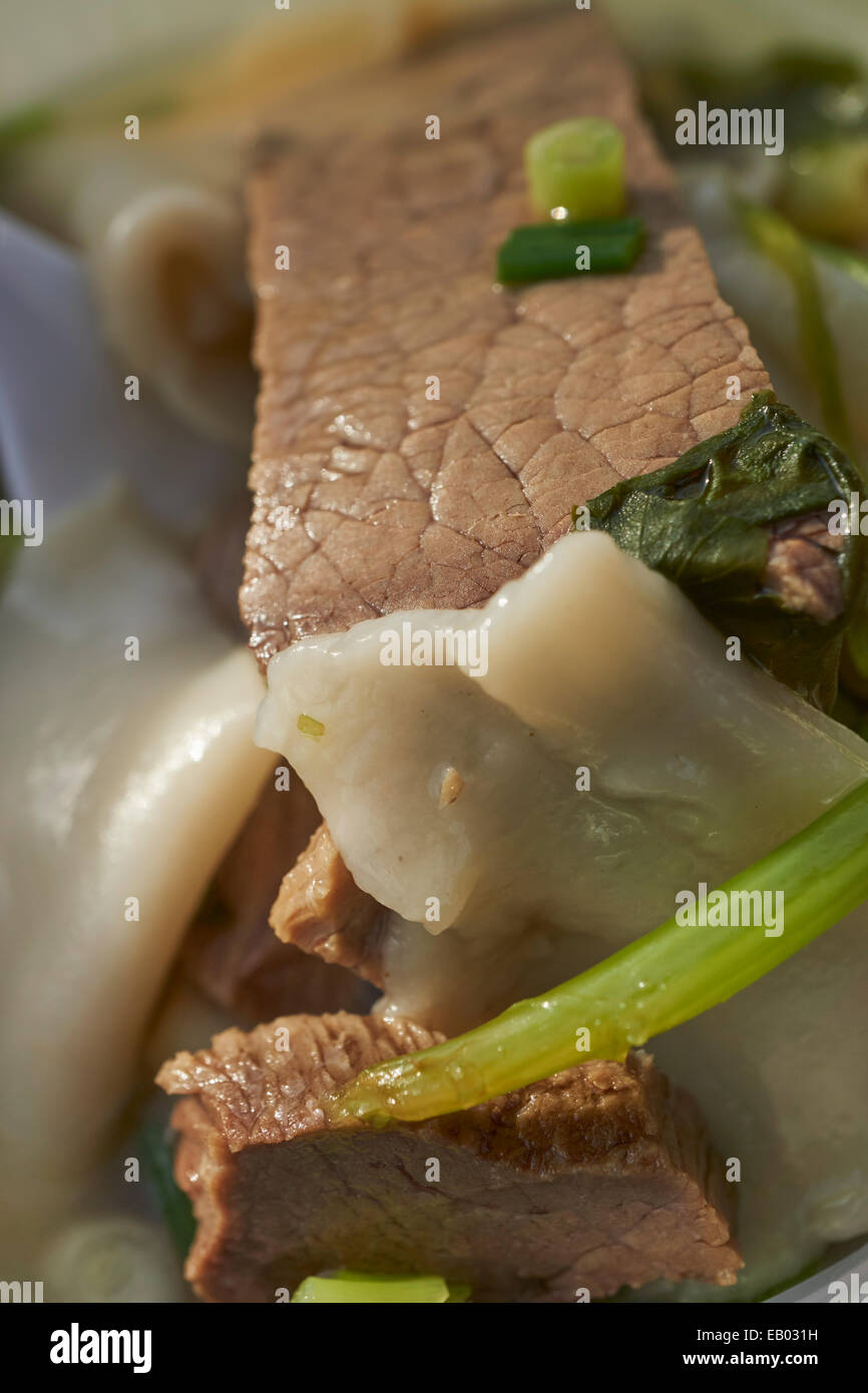 then tuk, the Tibetan Noodle Soup Stock Photo - Alamy