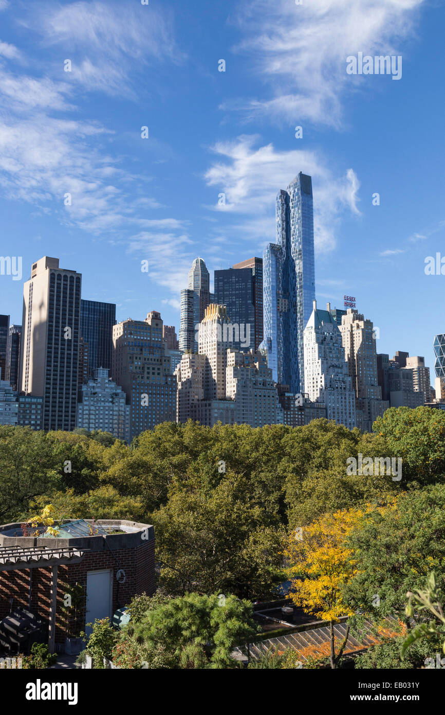 Manhattan Skyline from Central Park, NYC, USA Stock Photo - Alamy