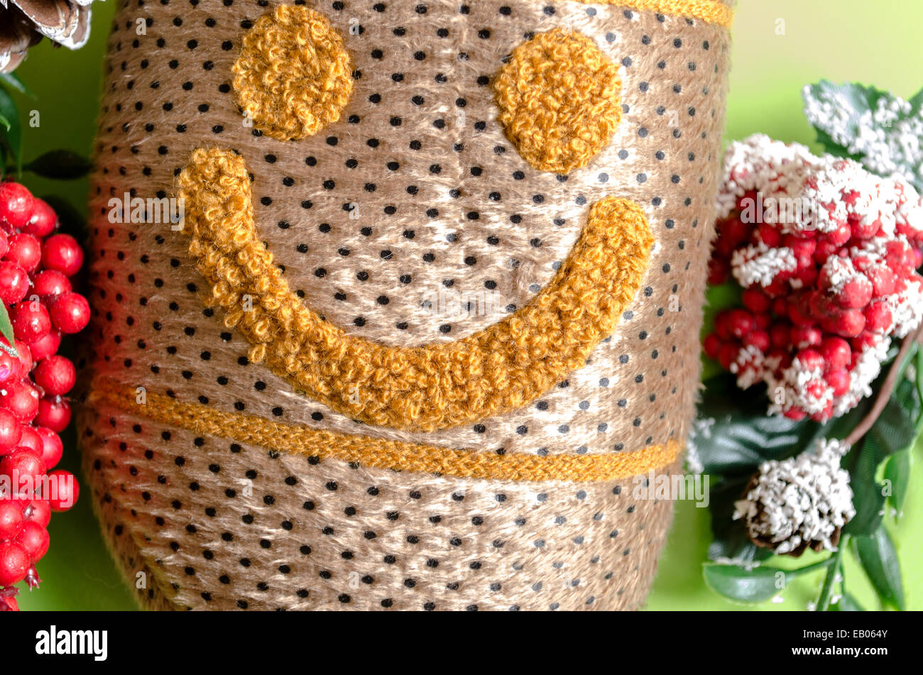 Cute baby boot with smiling face Stock Photo - Alamy