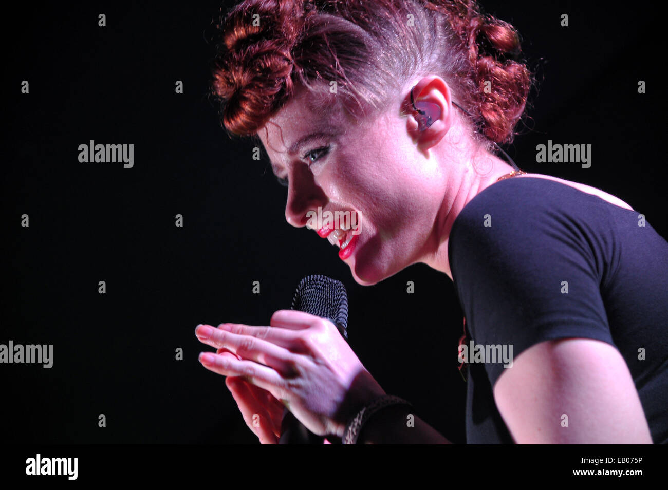 Kiesza aka Kiesa Rae Ellestad performing at Kasbah in Coventry ...